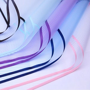 Love Line Plastic Striped Flower Wrapping Paper 20 Pcs per Bag - Etsy