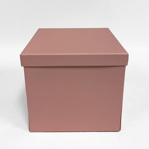 Square Surprise Box With Double Layer Hearts - Etsy