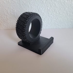 All Terrain Tire Phone Stand, Available in Several Colors, Made W ...