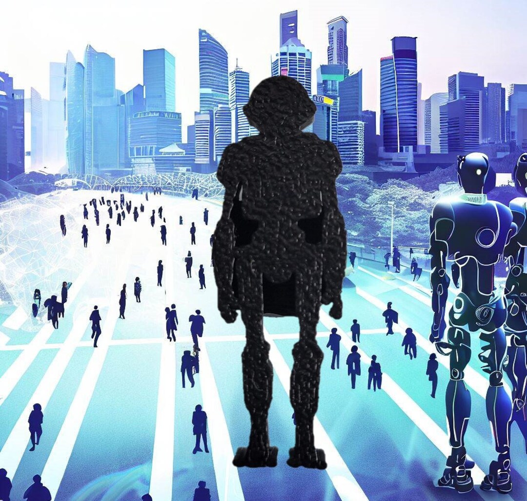 Humanoid Robot Tire Valve Stem Caps. Available in Several Colors. 3D ...