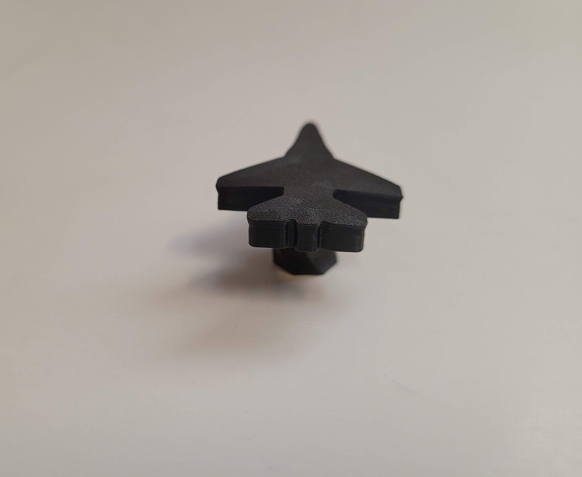Fighter Jet Airplane Shaped Black Valve Steam Caps. Suit up Your Tires ...