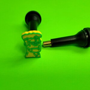 Frankenstein Monster, Tire Valve Stem Caps, Two Colors, Set of Four ...