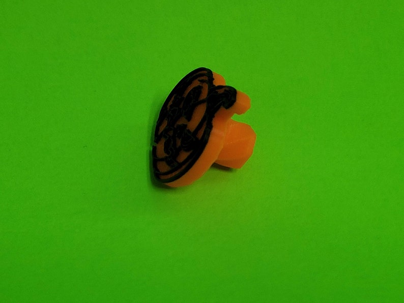Halloween Pumpkin, Jack-o-lantern Tire Valve Stem Caps, Two Colors, Set ...