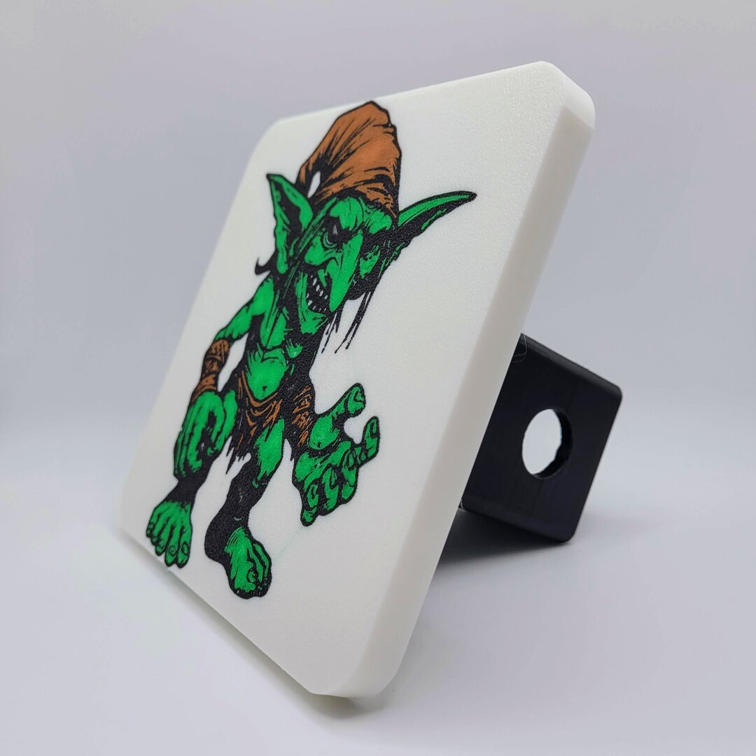 3D Printed Goblin Trailer Hitch Cap – Class 2, 2"x2" Receiver - Etsy