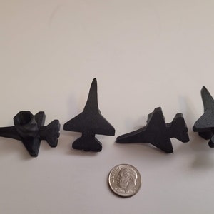 Fighter Jet Airplane Shaped Black Valve Steam Caps. Suit up Your Tires ...