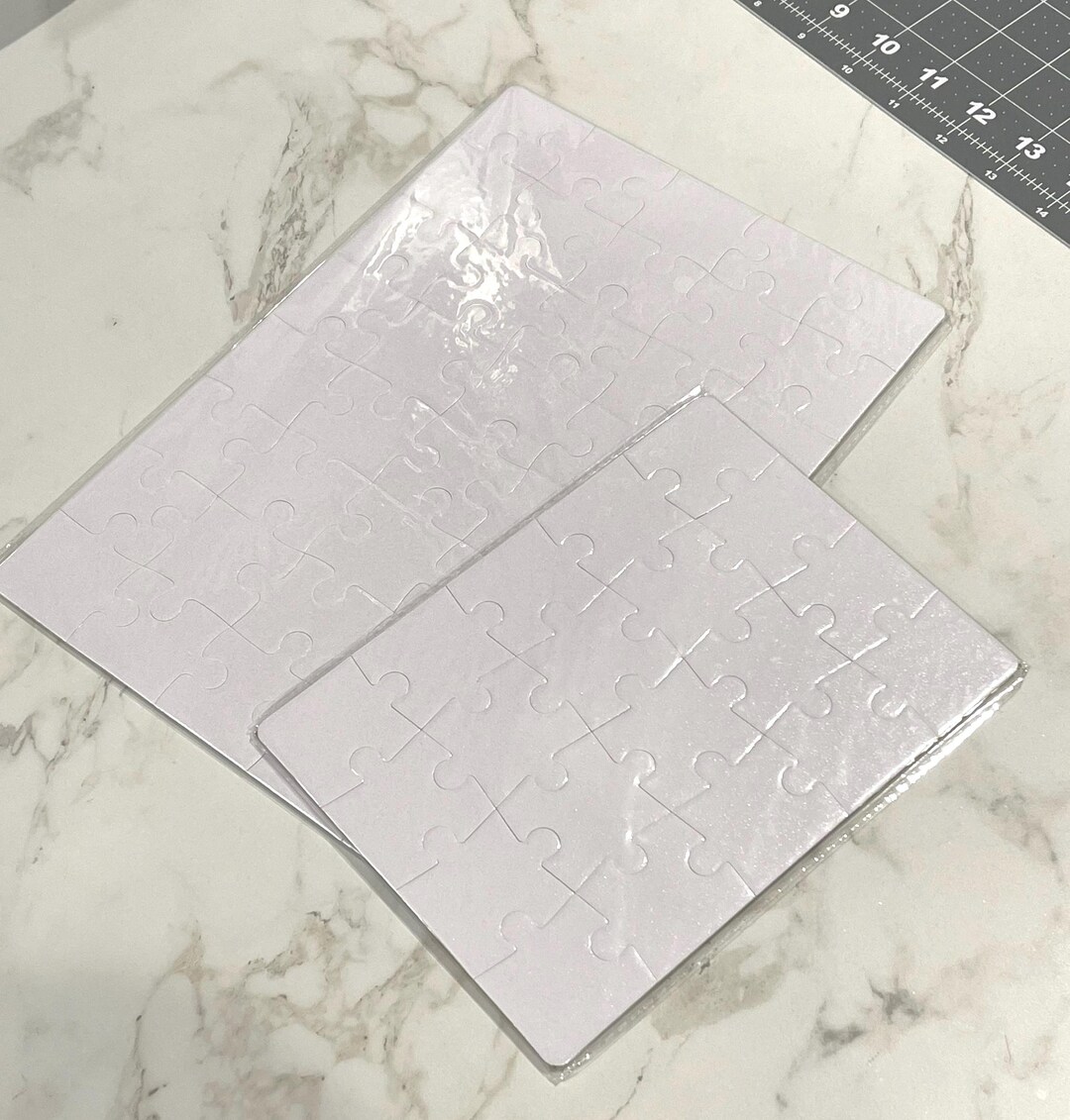 Sublimation Puzzle Blanks 20 Piece and 40 Piece Puzzles - Etsy