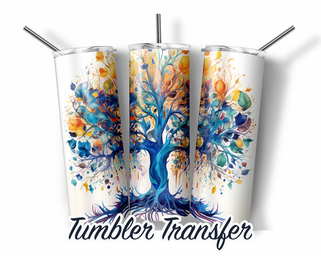 Tree of Life Sublimation Transfer Print for 20 Oz Tumblers 30 Oz ...
