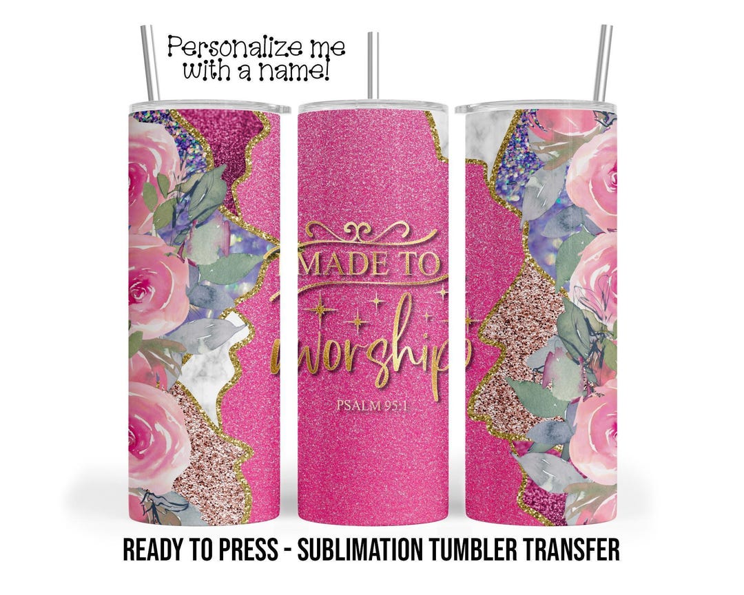 Bible Church Sublimation Tumbler Transfer Print for 20 Oz Tumbler - 30 ...