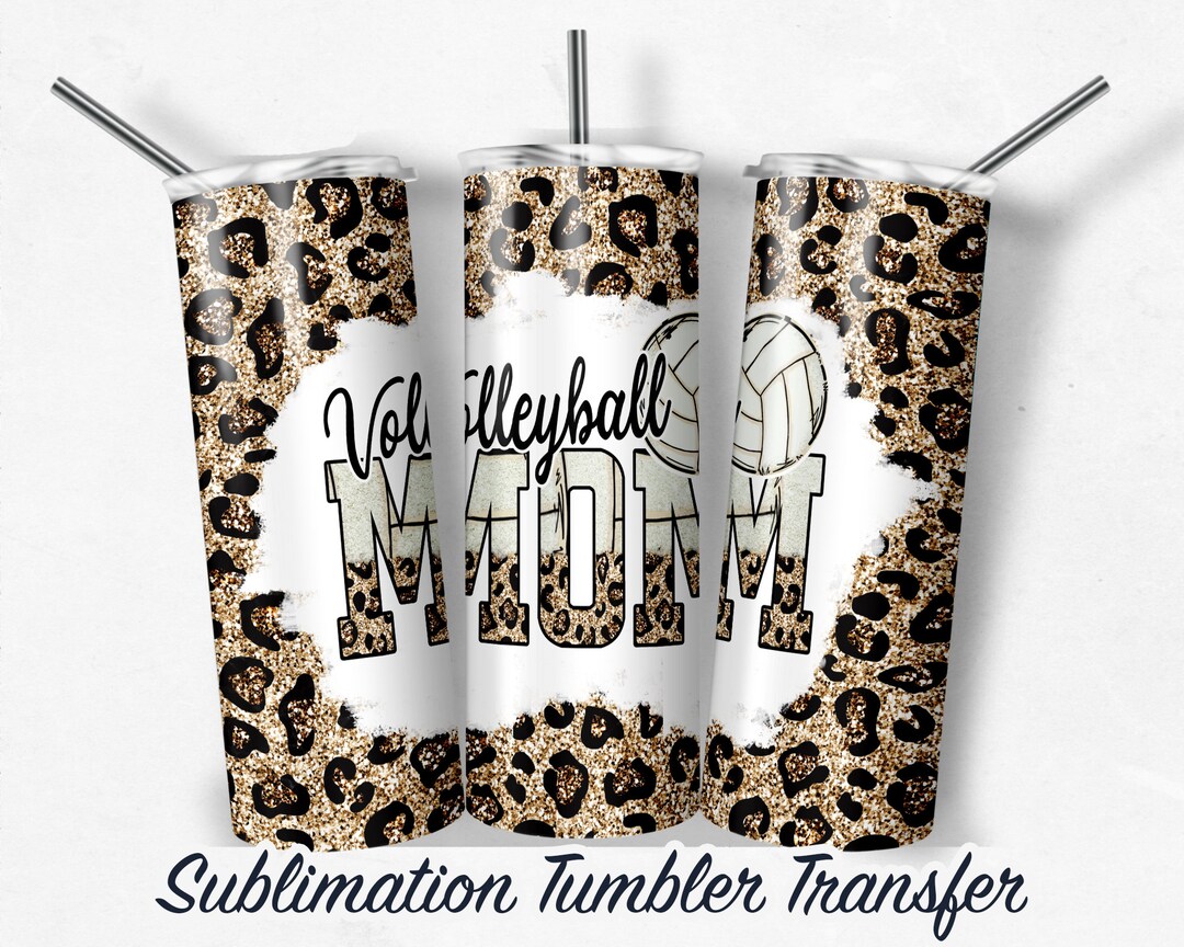 Volleyball Momvinyl Wrap or Sublimation Transfer Print for 20 Oz ...
