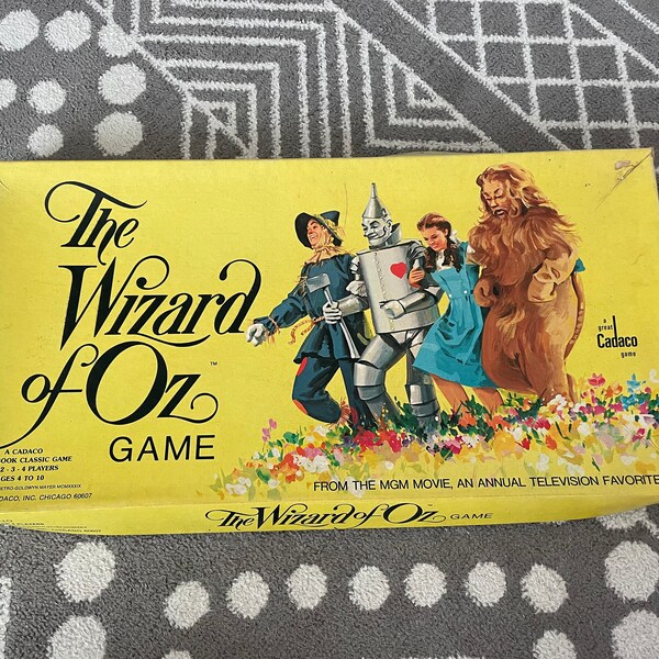 Wizard of Oz Board Game - Etsy