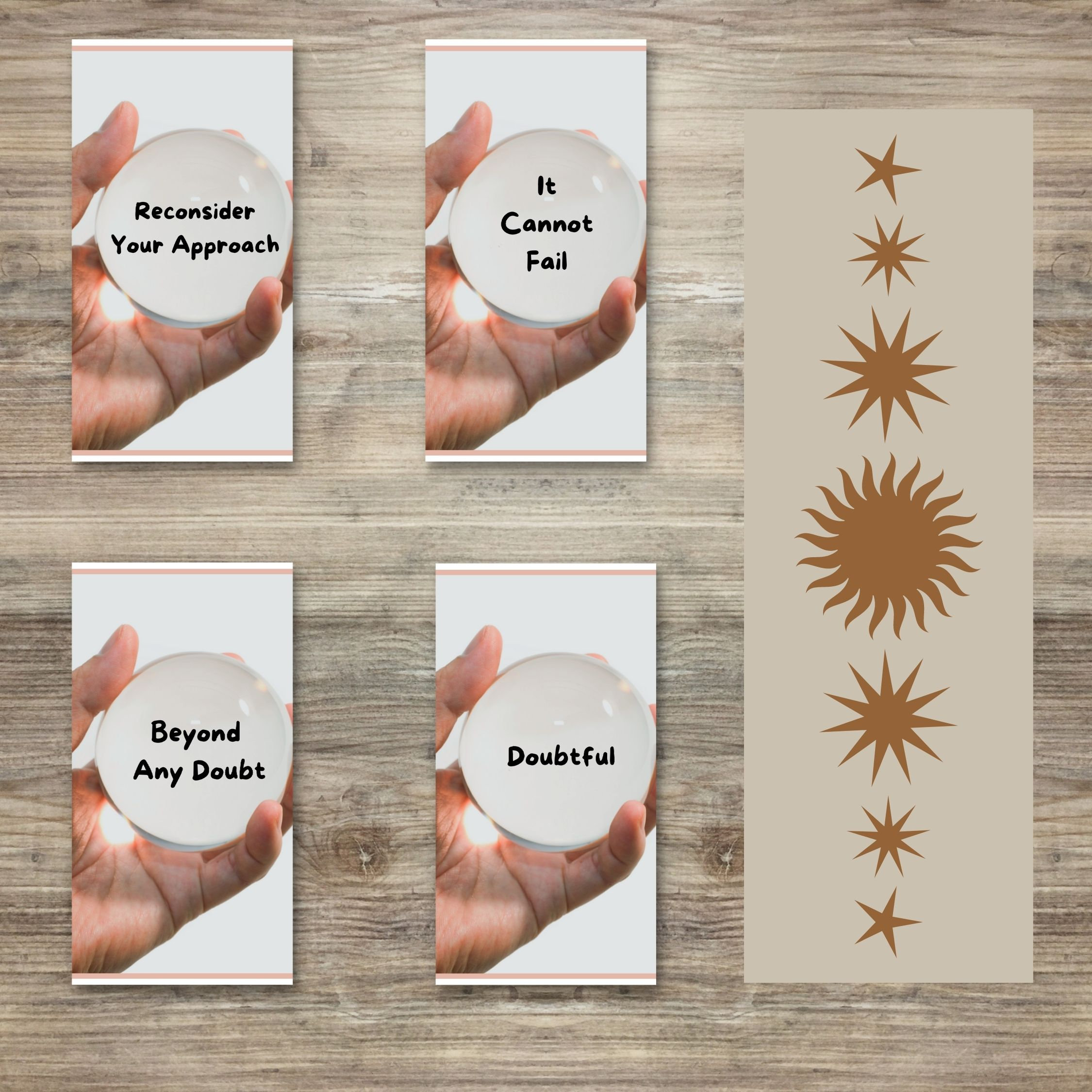 Yes or No Oracle Deck Physical Version - Etsy