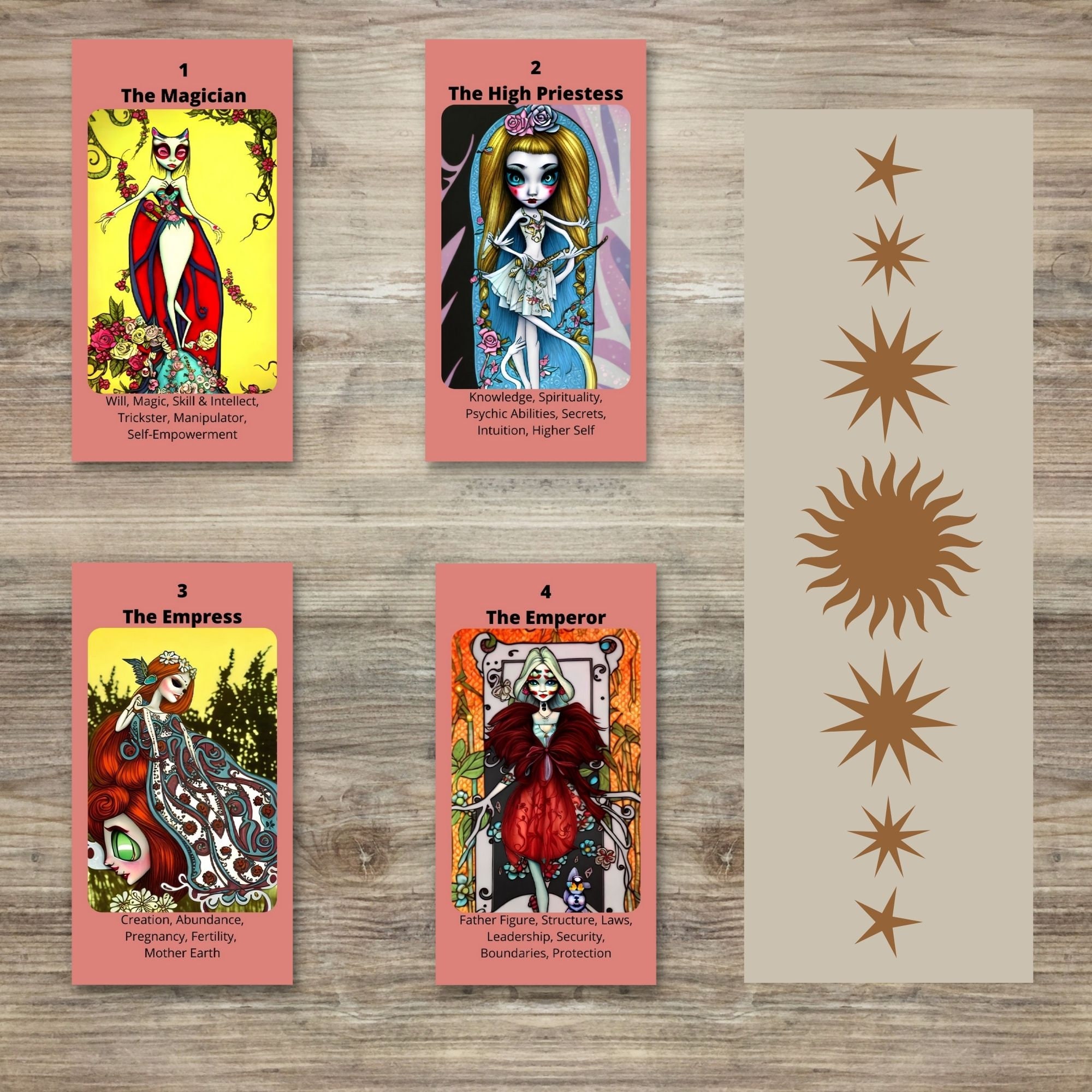 Magi Doll Tarot Deck Physical Version - Etsy