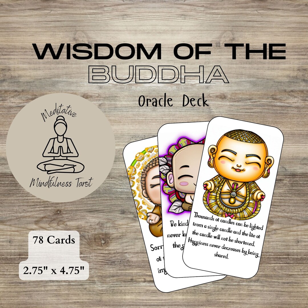 Wisdom of the Buddha Oracle Deck Digital Version - Etsy