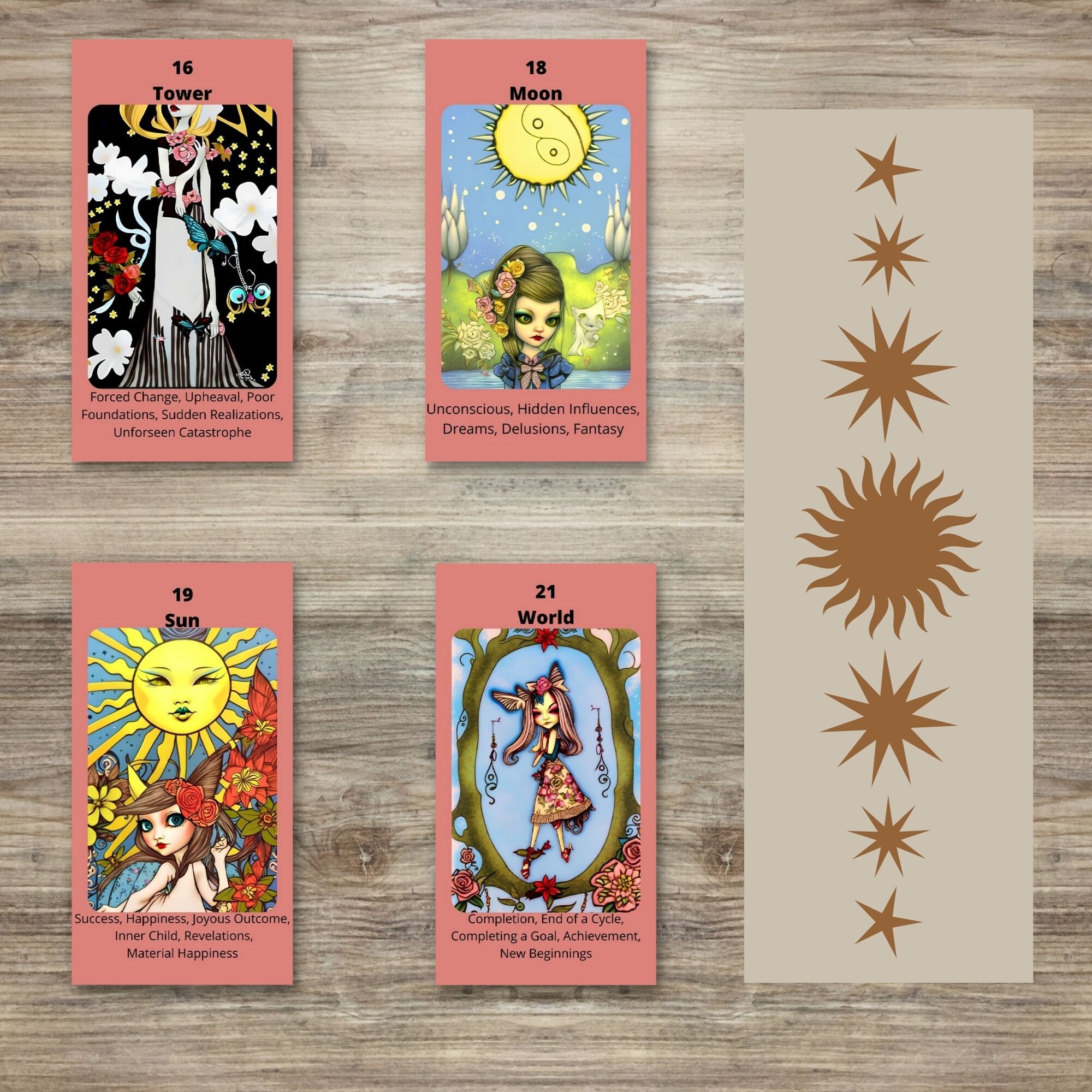 Magi Doll Tarot Deck Physical Version - Etsy