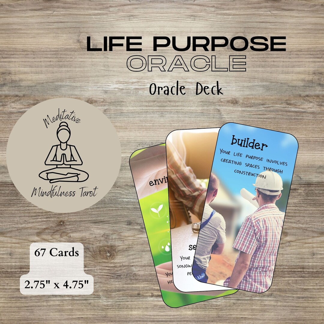 Life Purpose Oracle Digital Deck - Etsy