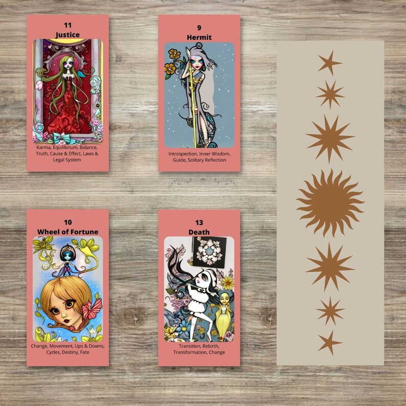 Magi Doll Tarot Deck Physical Version - Etsy