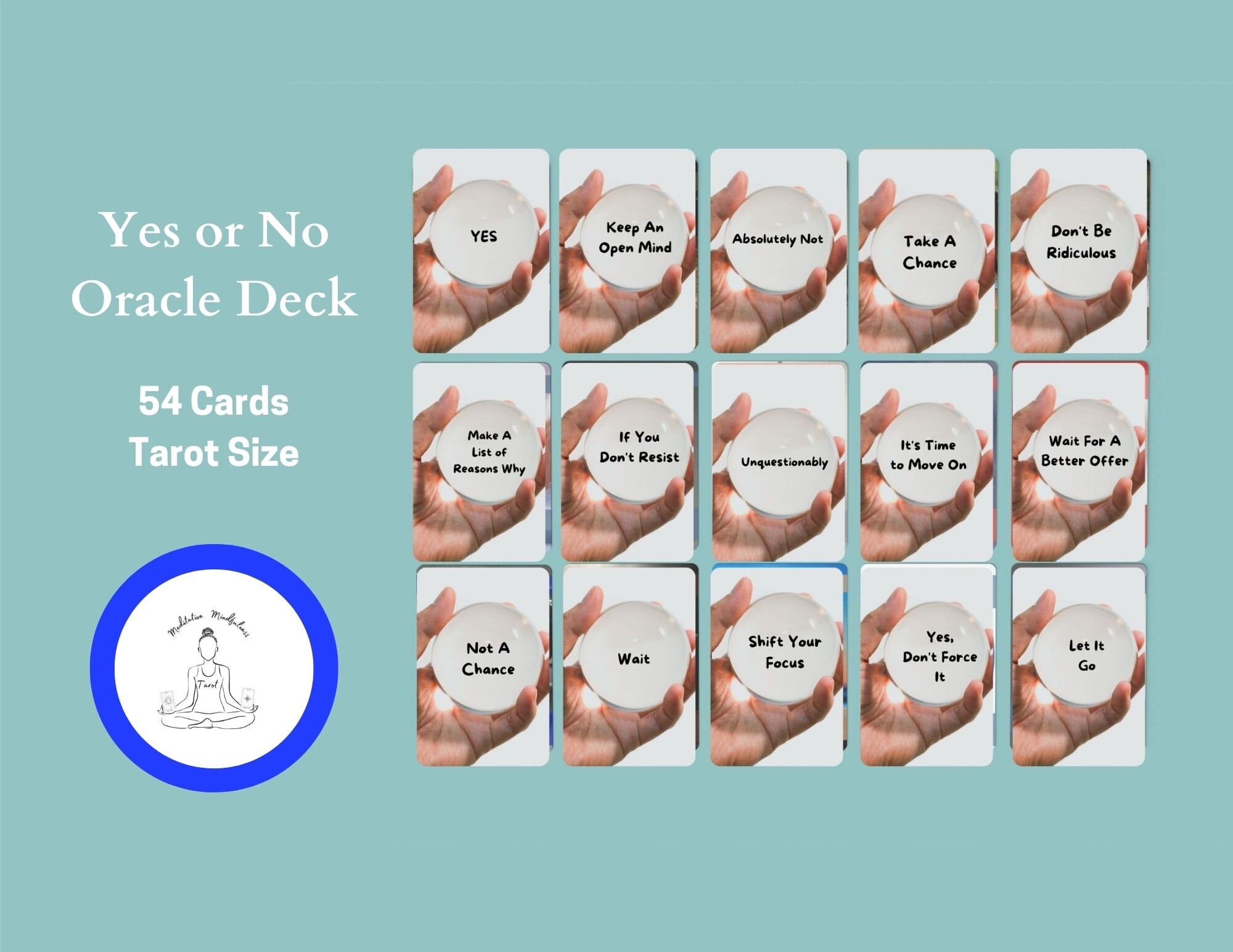 Yes or No Oracle Deck Physical Version Pre Order - Etsy