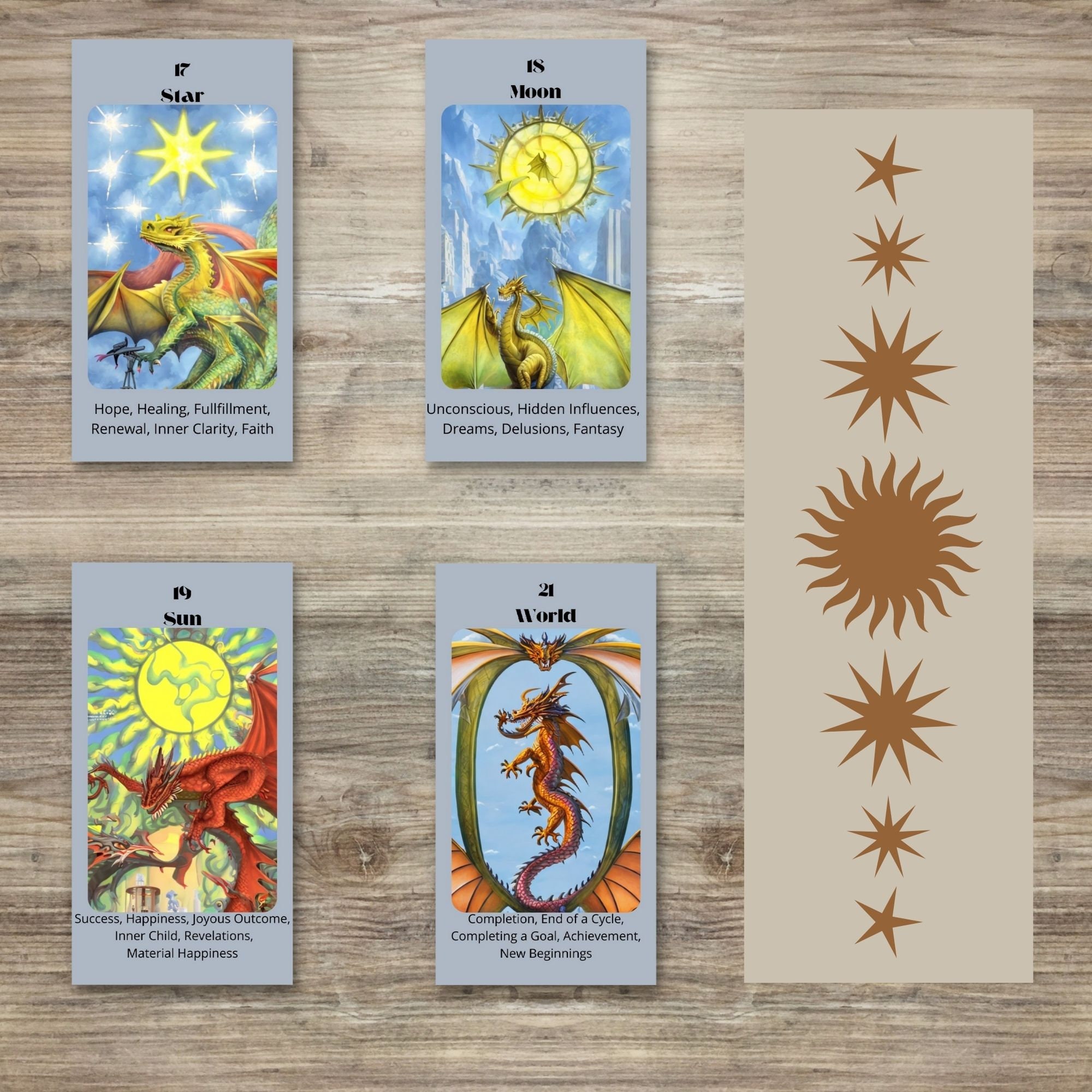 Dragon Magick Tarot Deck Digital Version - Etsy