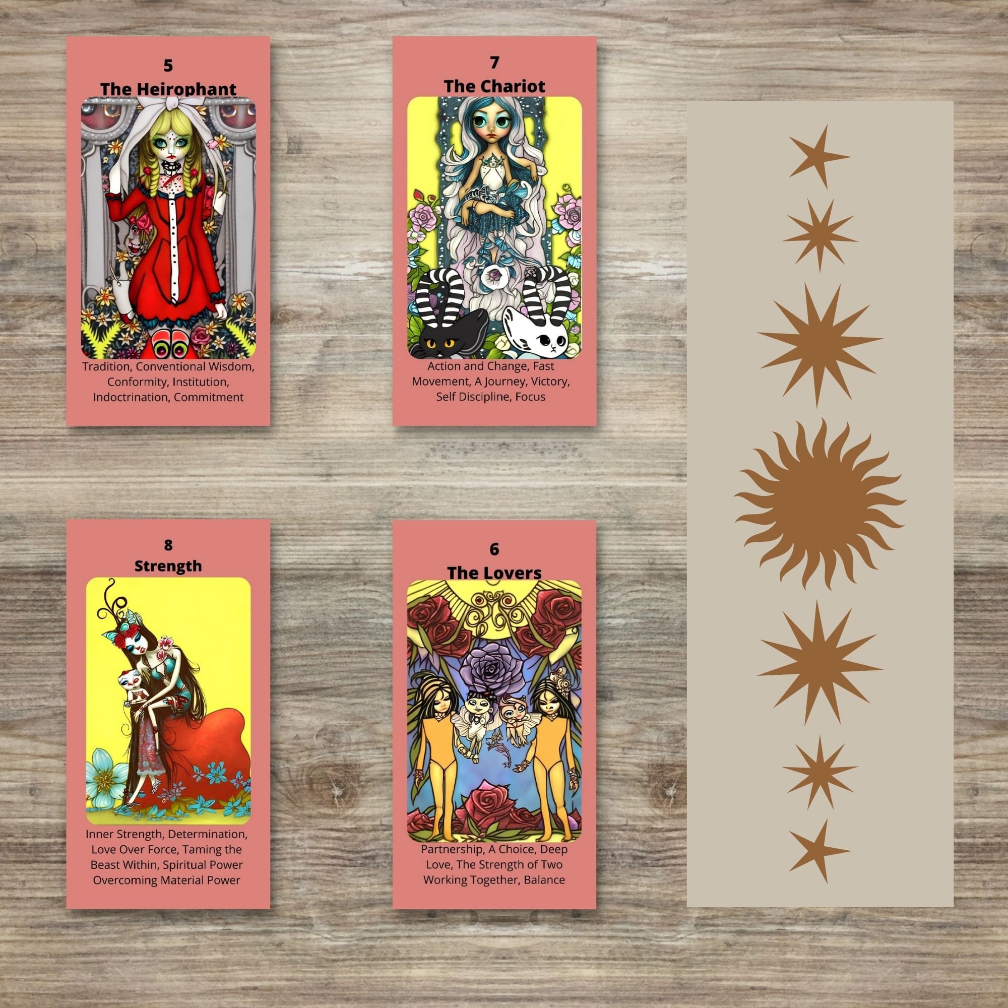 Magi Doll Tarot Deck Physical Version - Etsy