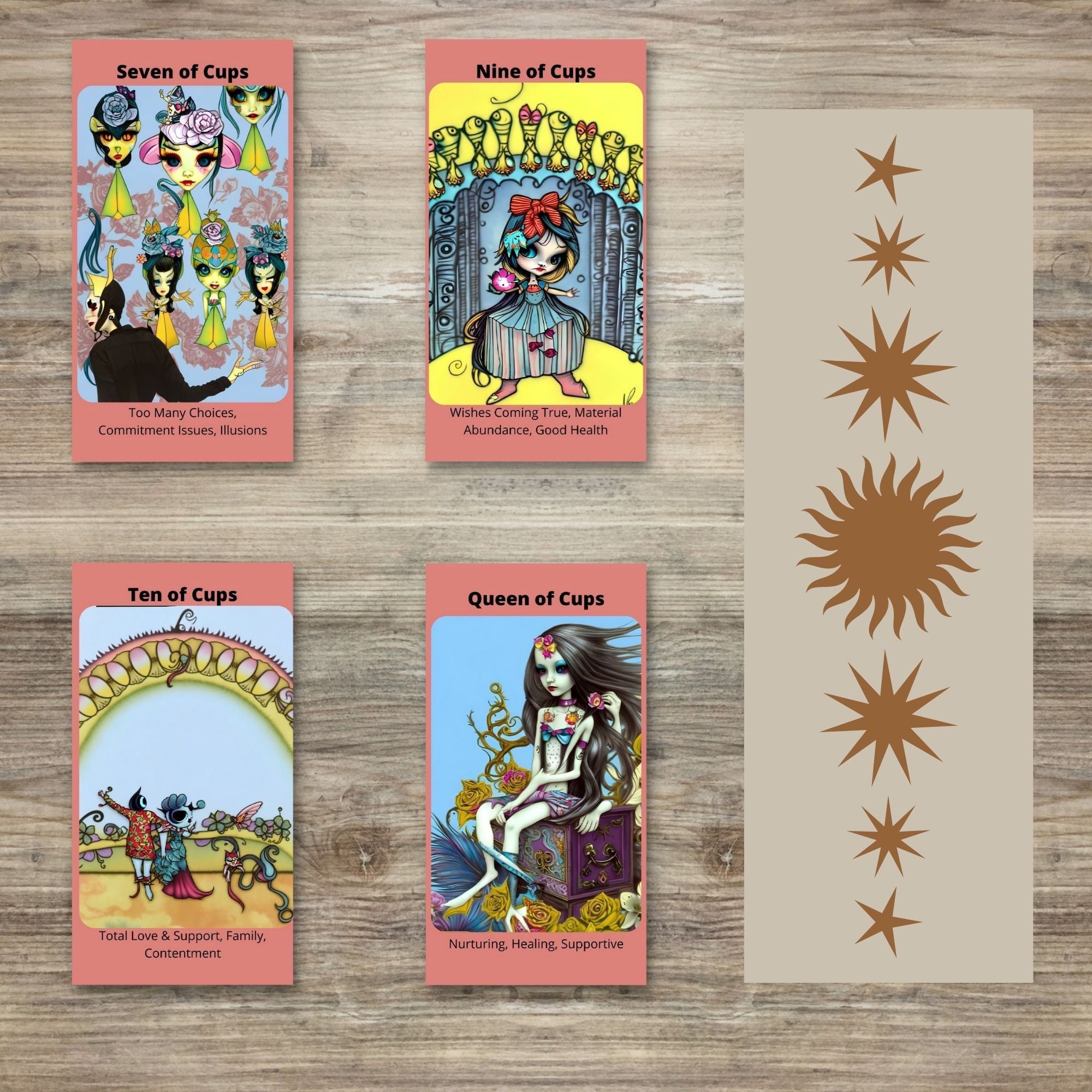 Magi Doll Tarot Deck Physical Version - Etsy