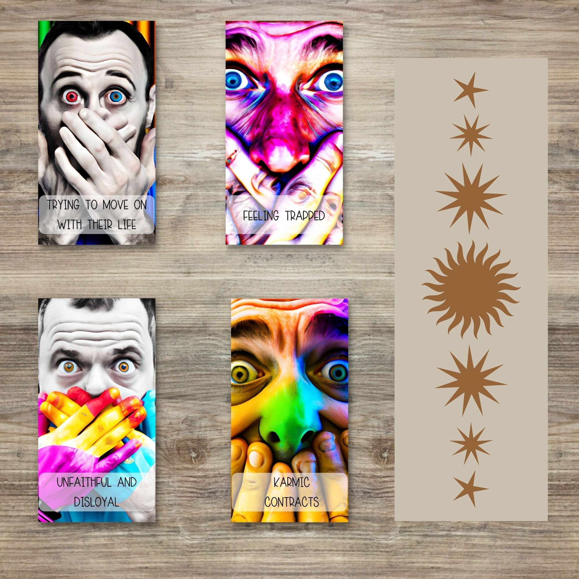 Silence Oracle Deck Physical Version - Etsy