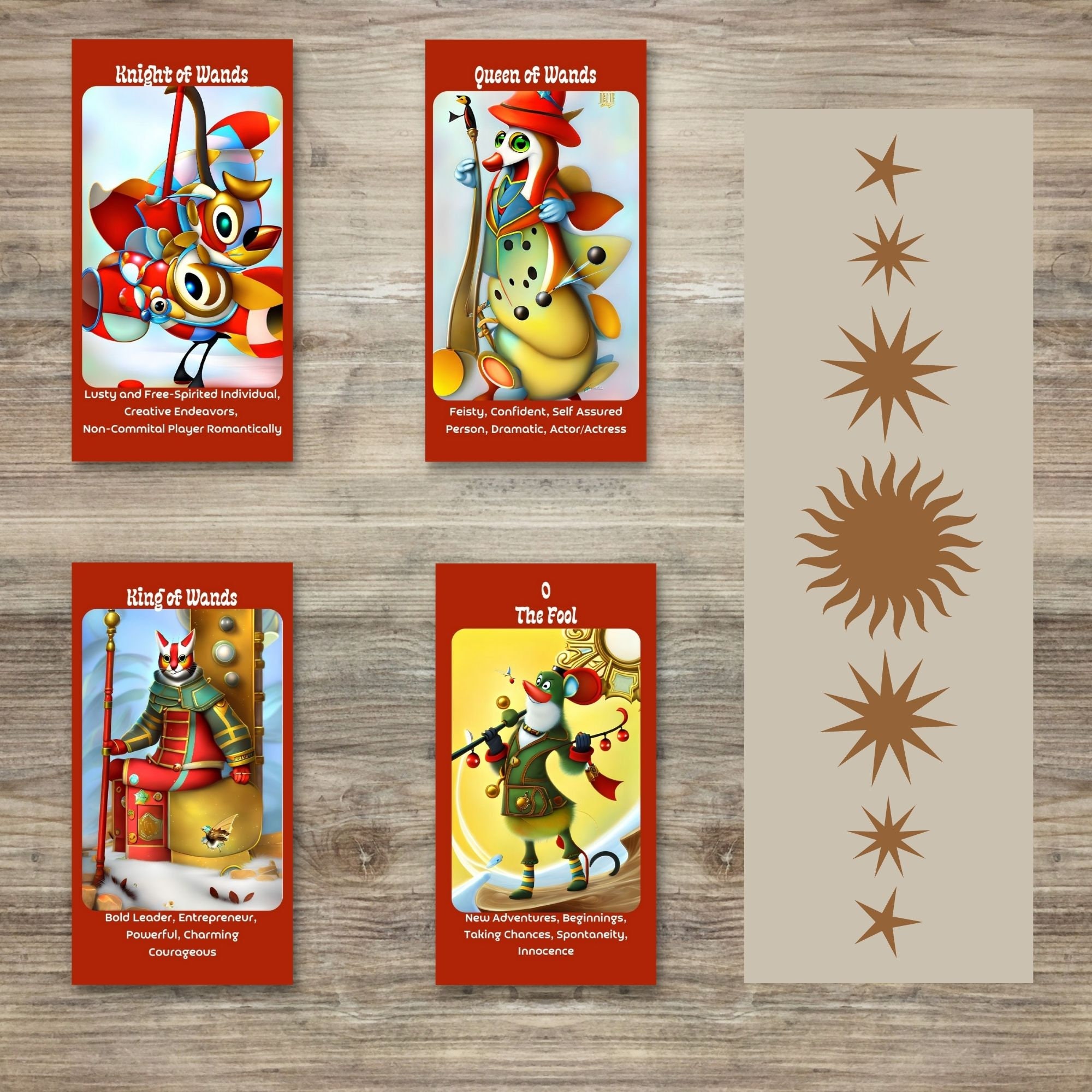 Captivating Creatures Tarot Deck Physical Version - Etsy