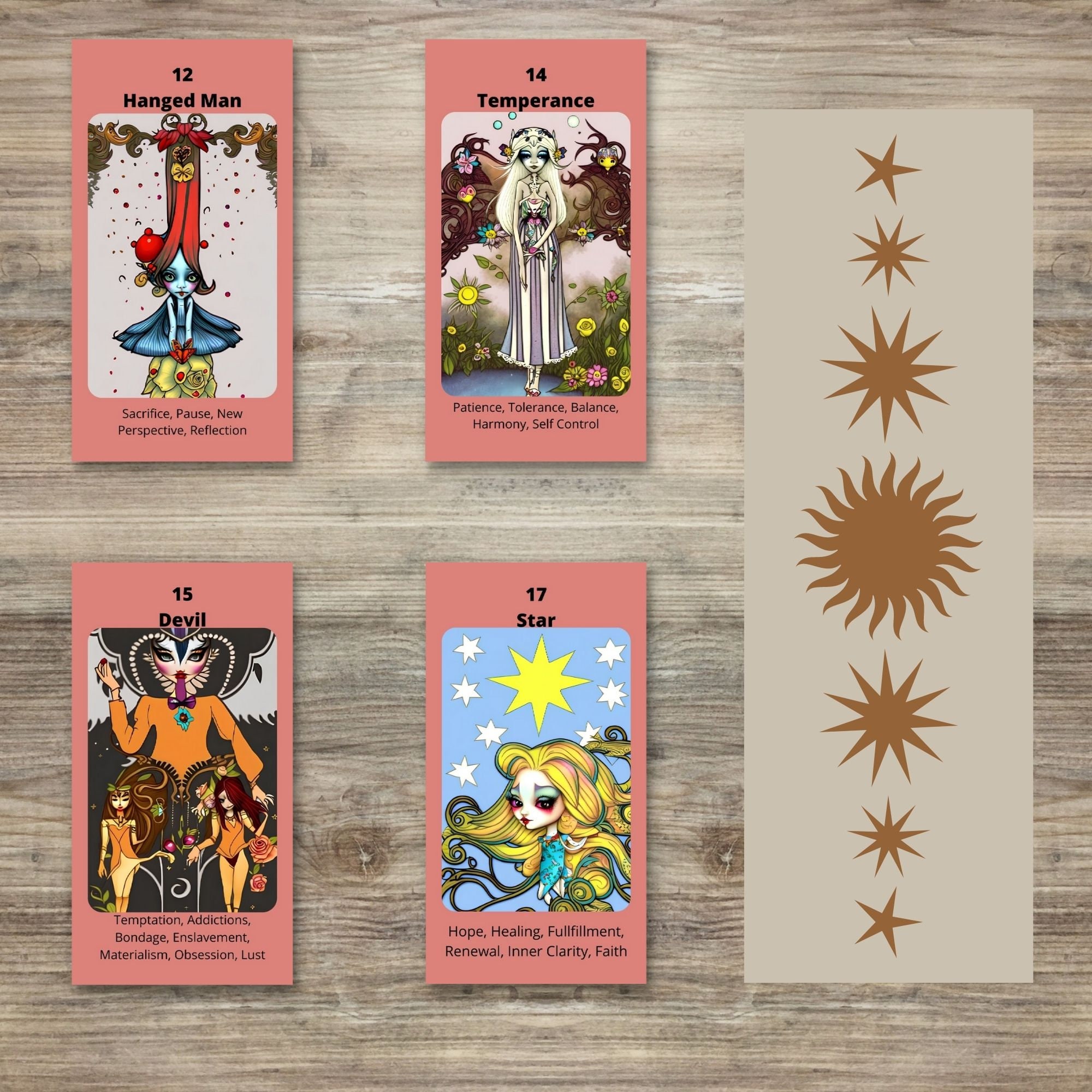 Magi Doll Tarot Deck Physical Version - Etsy