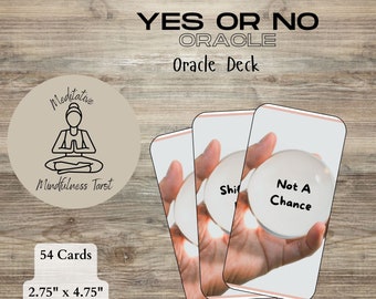Yes and No Oracle Deck - Etsy
