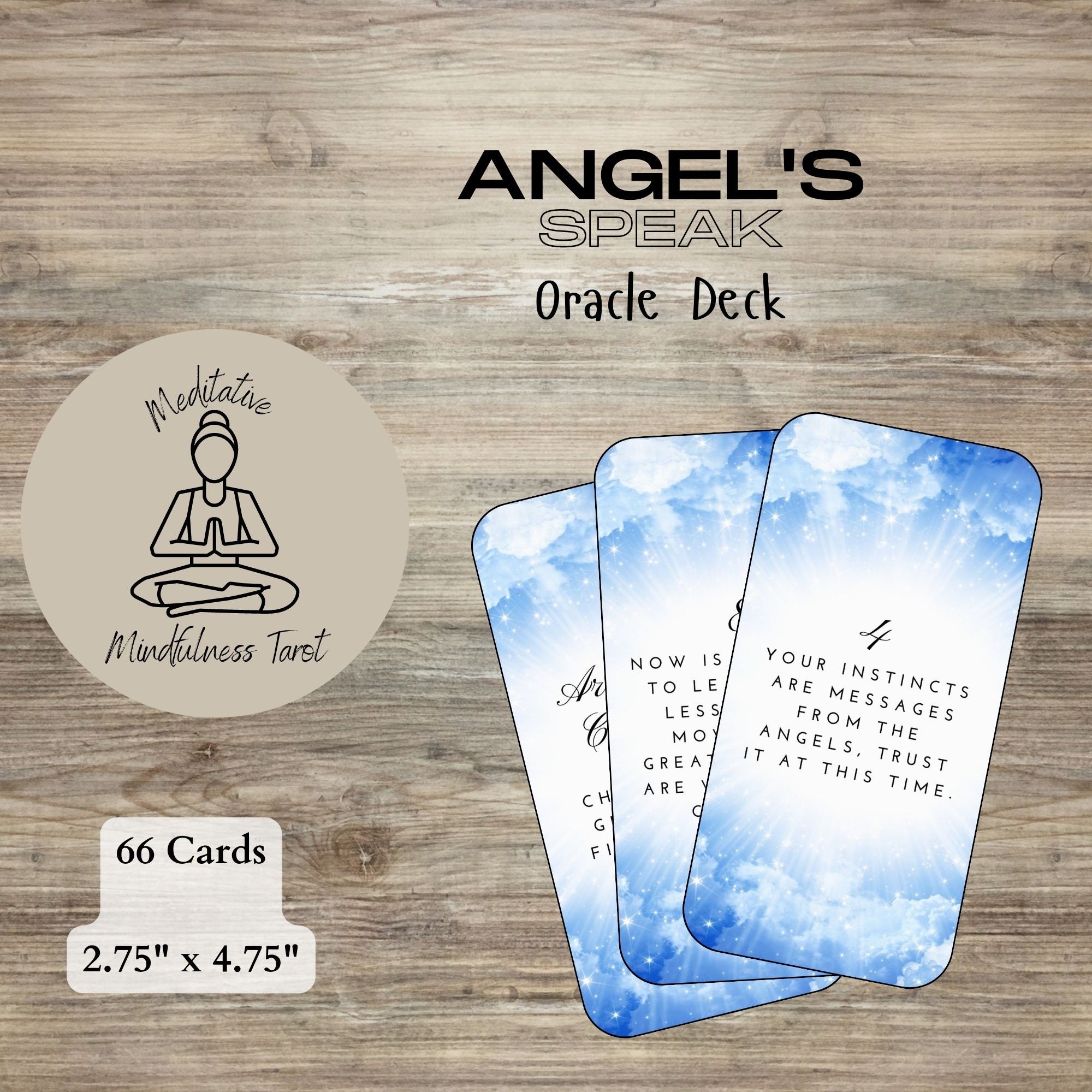 Angel's Speak Oracle Deck Digital Version - Etsy