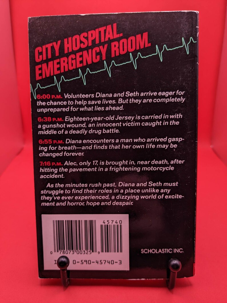 Emergency Room by Caroline B. Cooney - Vintage 1994 Paperback ...