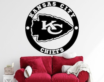 Metal Kansas City Chiefs Sign - Etsy
