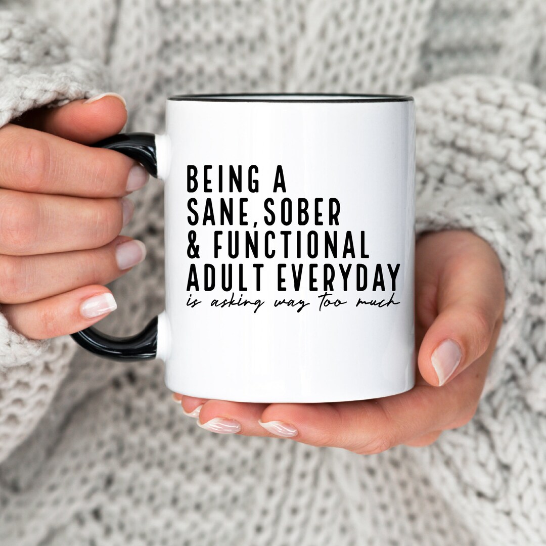 AA Anniversary Gift, Sobriety Mug, Funny Aa Sponsor Gift, Alcohol ...