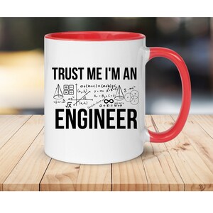 Funny Engineer Mug Gift for Engineer Birthday, Mechanical Engineer Gift ...