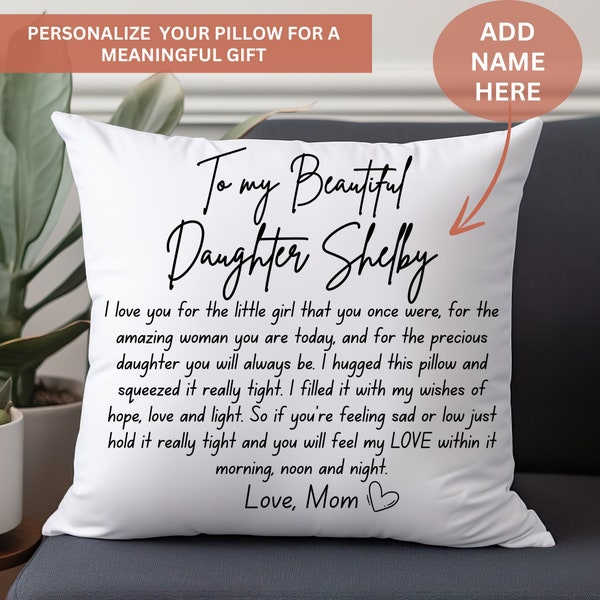 Daughter Pillow - Etsy