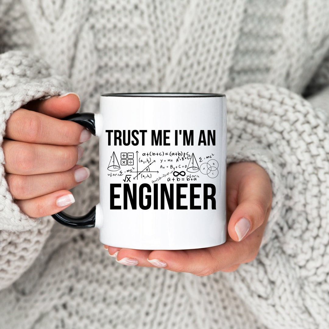 Funny Engineer Mug Gift for Engineer Birthday, Mechanical Engineer Gift ...