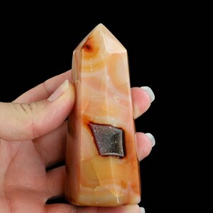 Carnelian Tower: Sacred Crystal for Manifestation, Protection, and ...