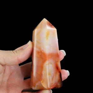 Carnelian Tower: Sacred Crystal for Manifestation, Protection, and ...