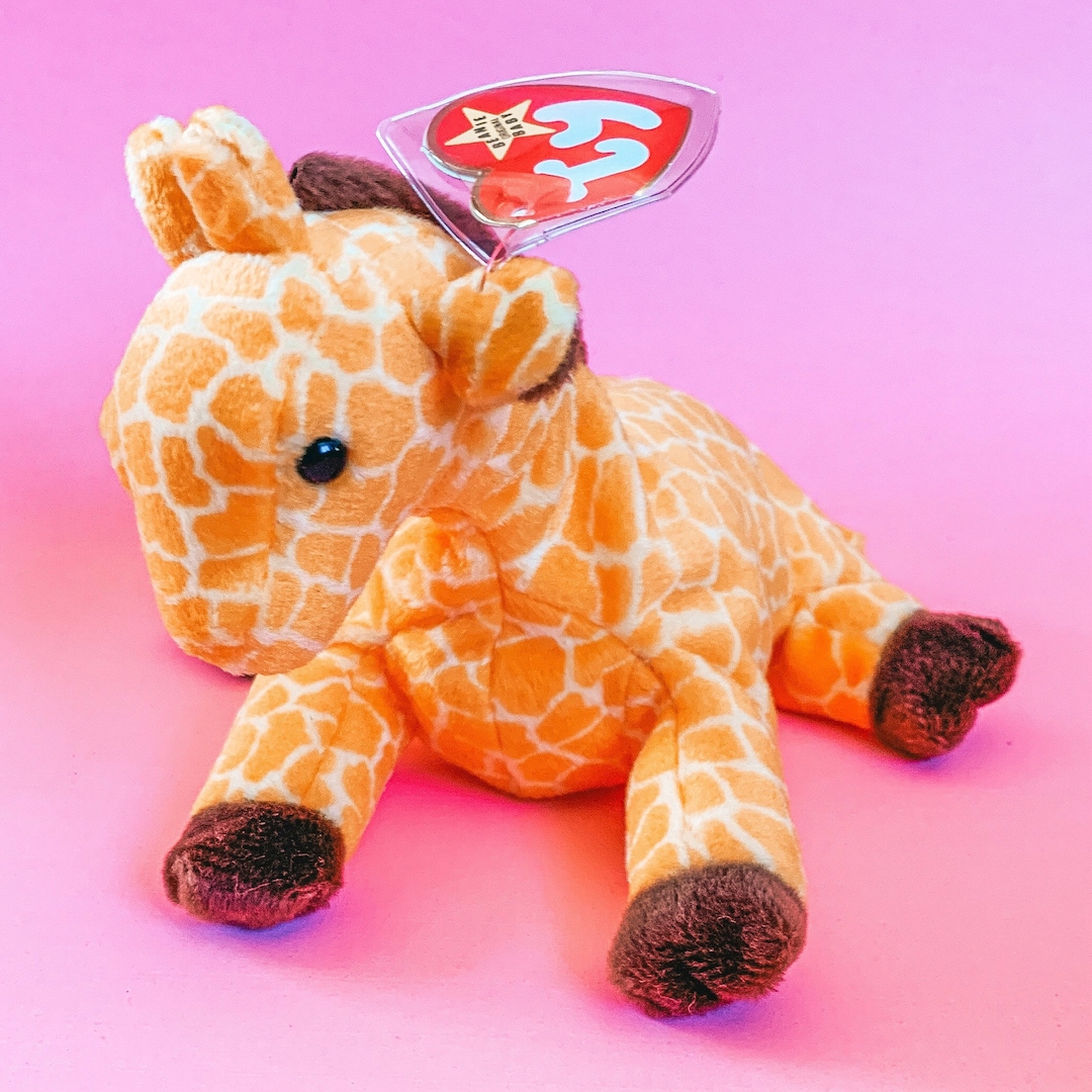 TY Beanie Baby Twigs the Giraffe 1995, MWMT - Etsy