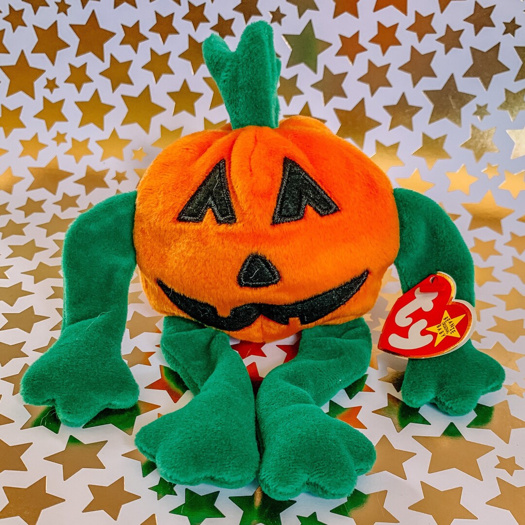 TY Beanie Baby — Pumpkin’ the Pumpkin (1998), MWMT - Etsy