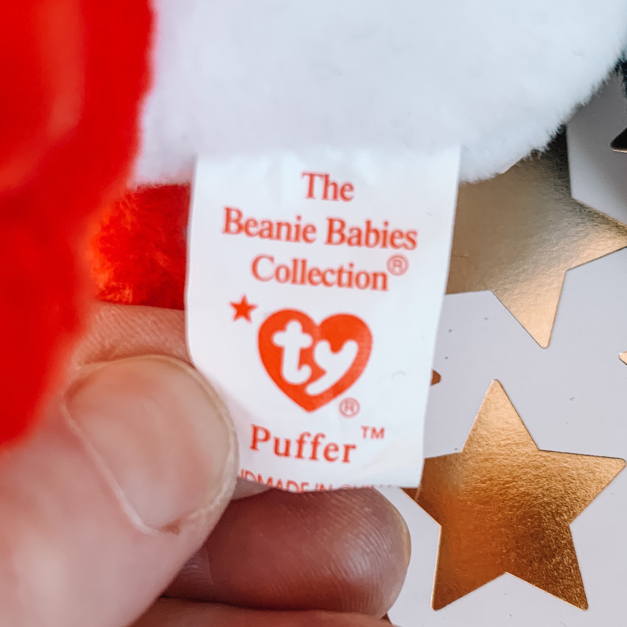 TY Beanie Baby — Puffer the Puffin (1997), MWMT - Etsy