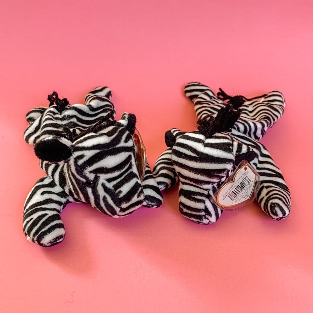Ty Beanie Babies — Ziggy the Zebra (1995), MWMT - Etsy
