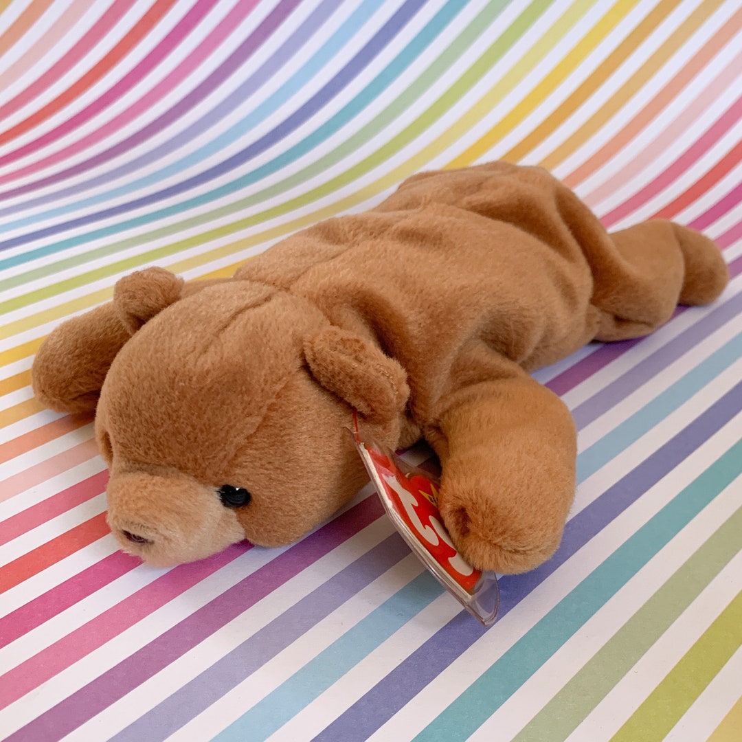 TY Beanie Baby — Cubbie the Brown Bear (1993), MWMT - Etsy
