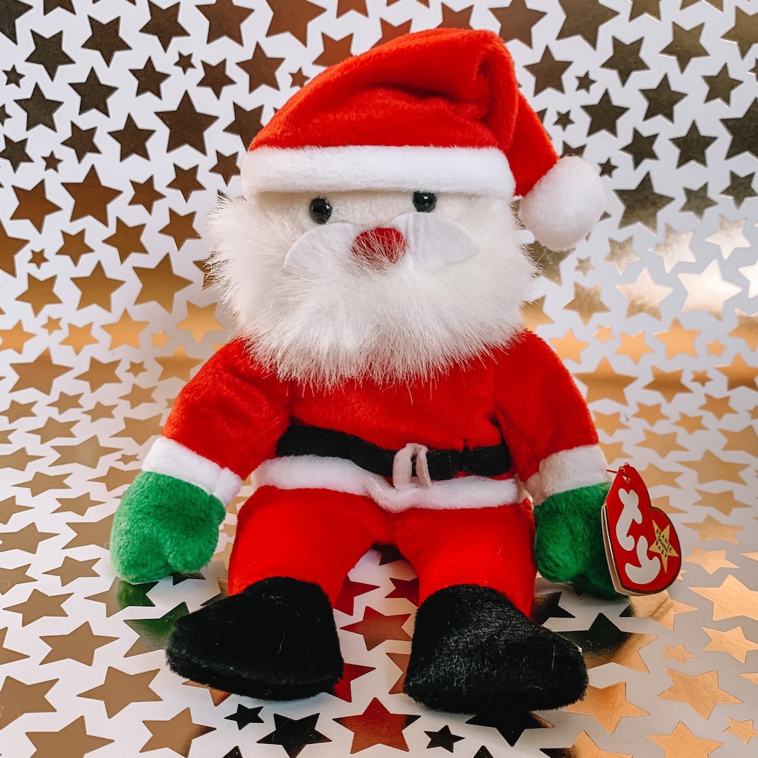 TY Beanie Baby — Santa (1998), MWMT - Etsy