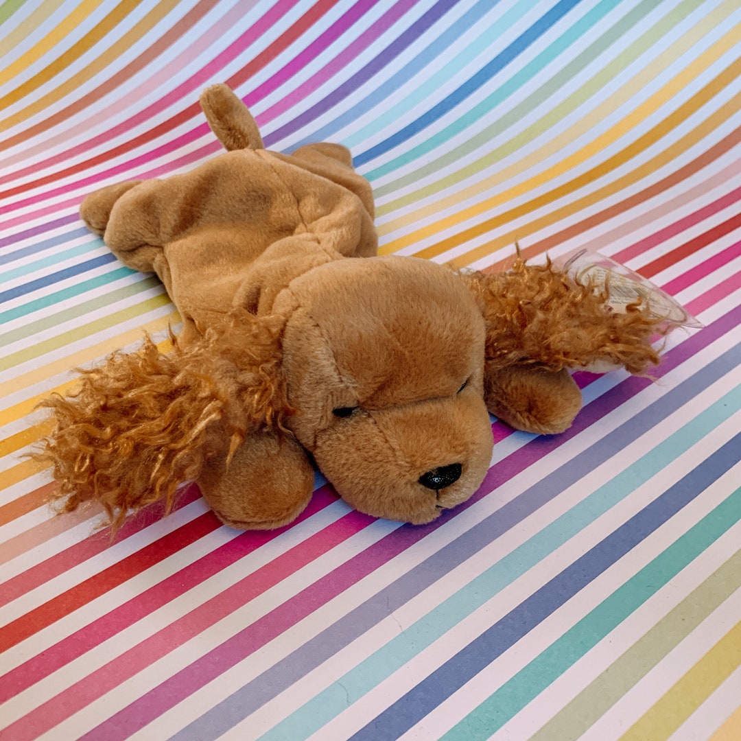 TY Beanie Baby — Spunky the Cocker Spaniel (1997), MWMT - Etsy