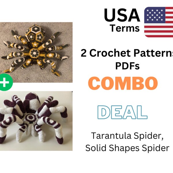 African Flower Spider Crochet Pattern - Etsy