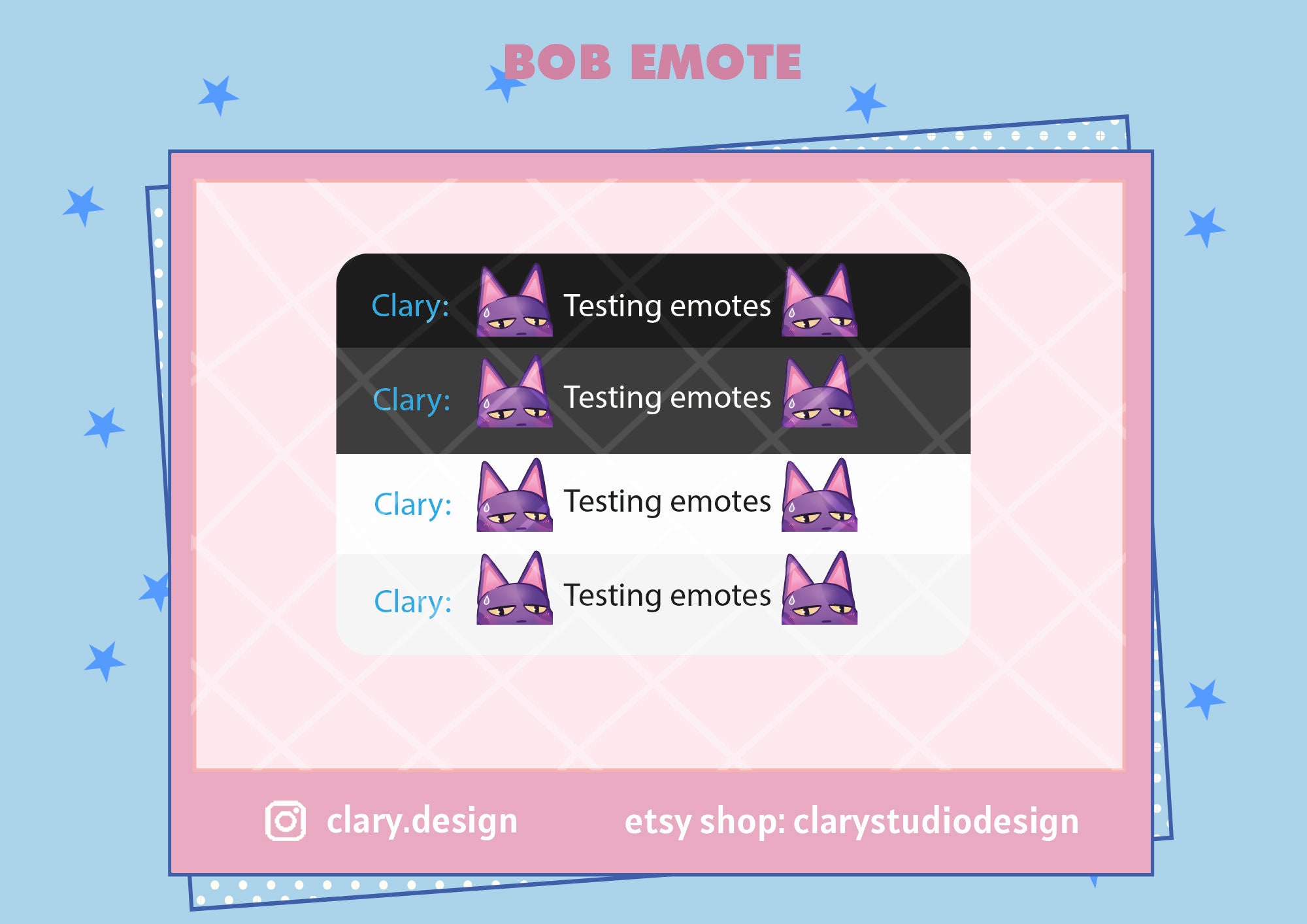 Twitch Emote / Flustered Bob, Confused/ Cute Bob Emote for Streamer ...