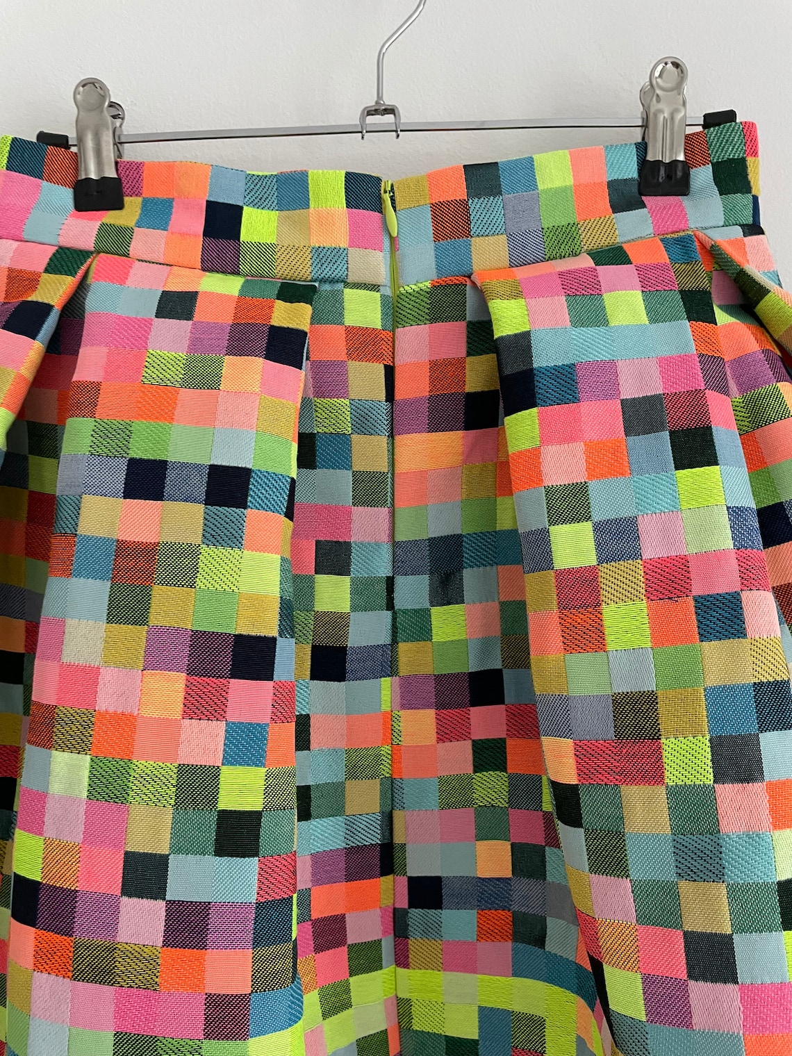 PIXEL Skirt With Pockets | Etsy