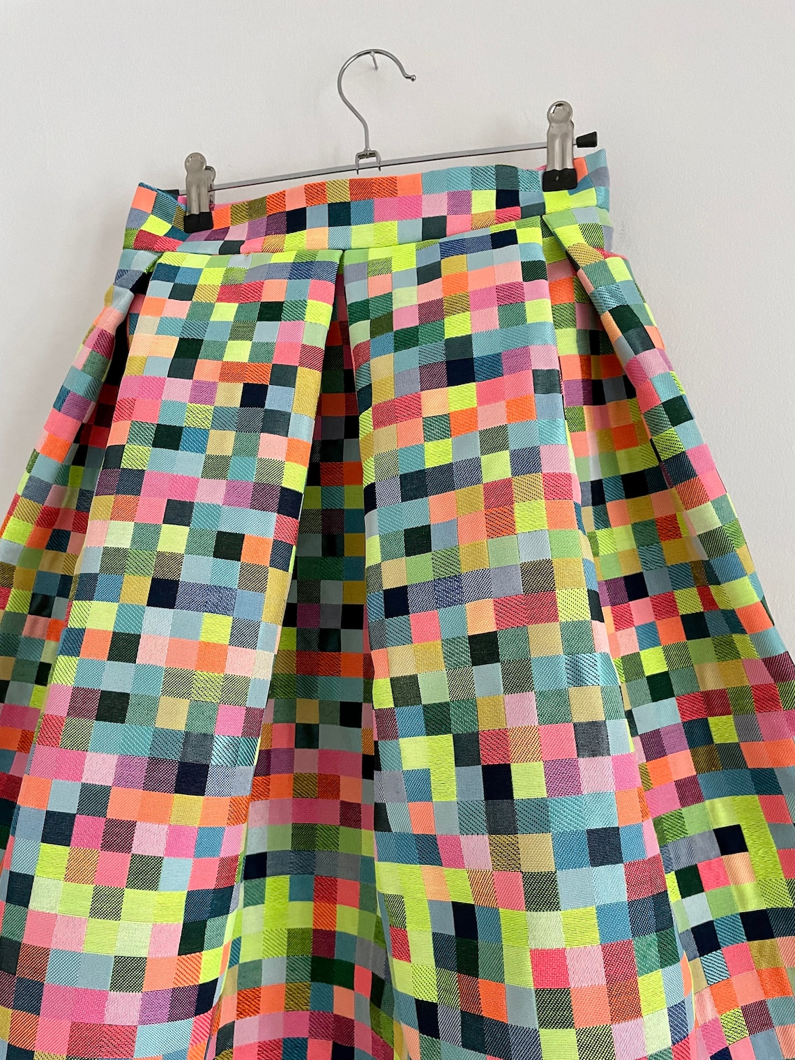 PIXEL Skirt With Pockets | Etsy