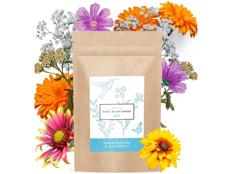 Honey Bee Wildflower Pollinator Mix 65,000 Seeds Perennial & Annual ...