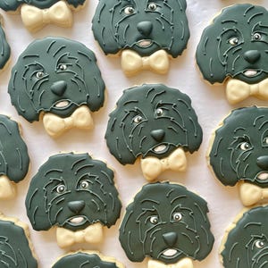 Custom Dog Sugar Cookies - Etsy